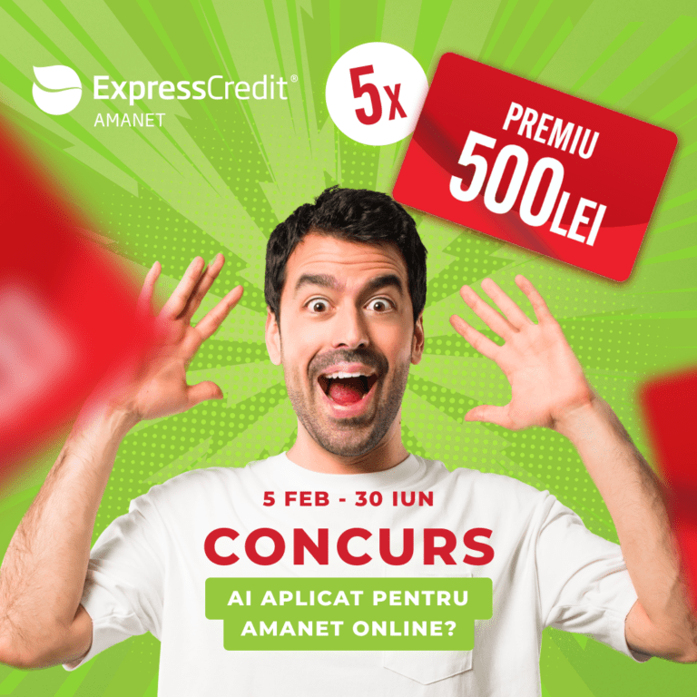Express Credit Amanet - Conteaza. Pe bani. Si pe noi.