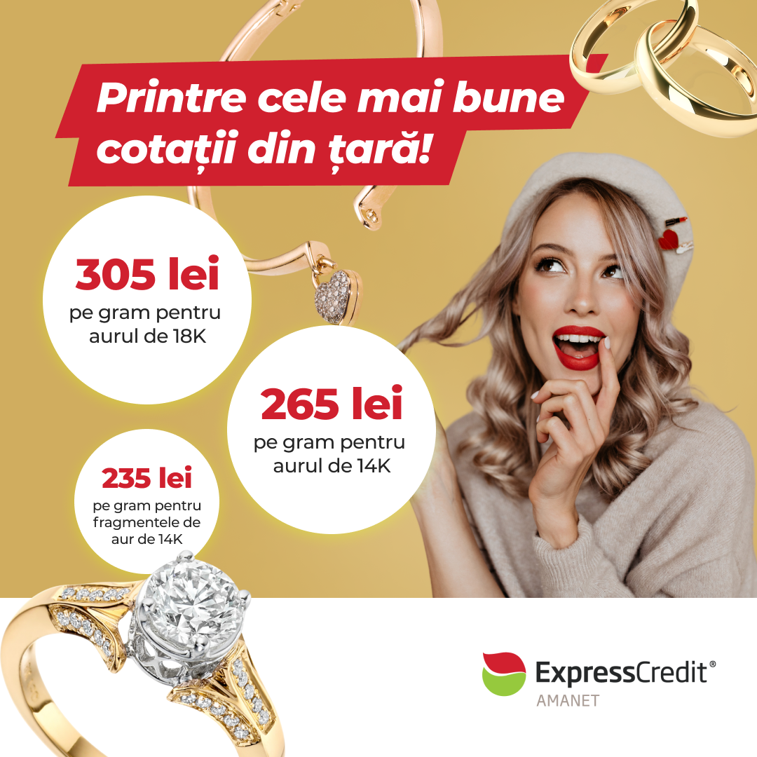 Express Credit Amanet - Conteaza. Pe bani. Si pe noi.