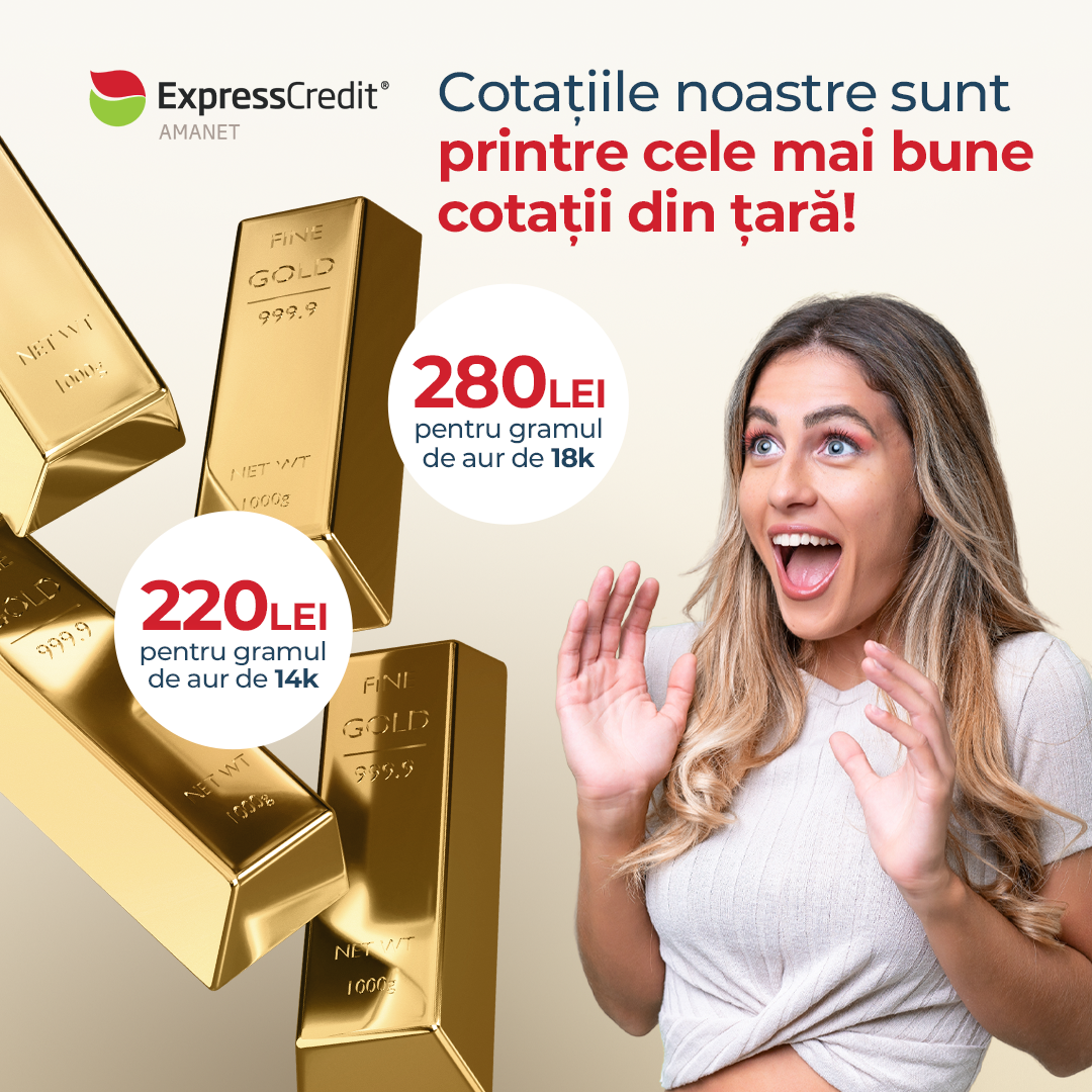 Express Credit Amanet - Conteaza. Pe bani. Si pe noi.